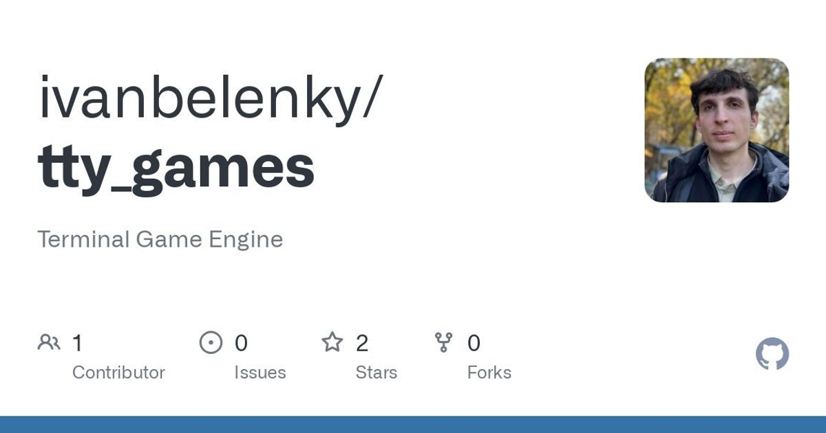 Building Trainable Terminal Games: Introducing tty_games Engine for ...