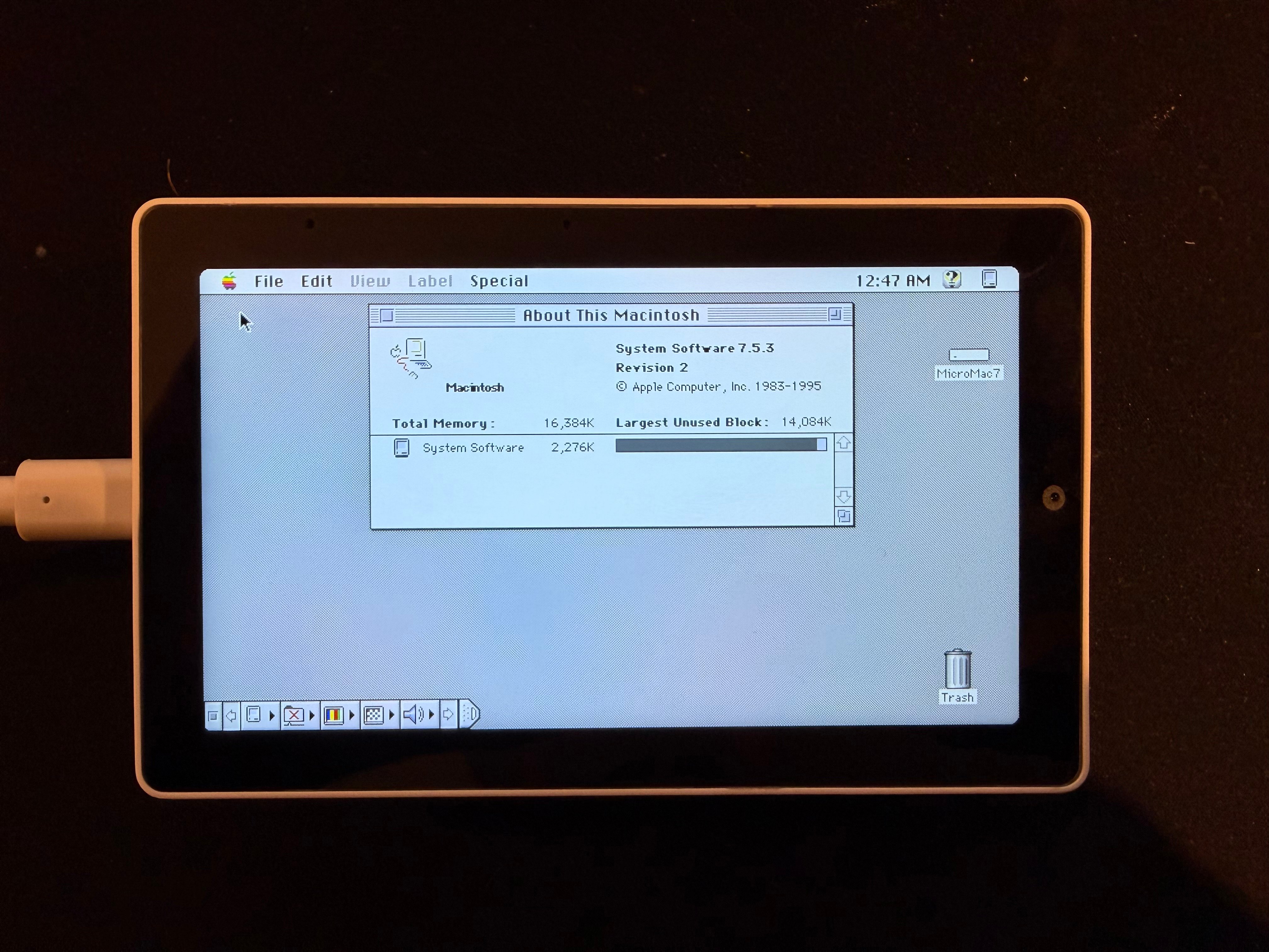 Classic Mac OS Emulation Hits Embedded Hardware with ESP32-P4 Port ...