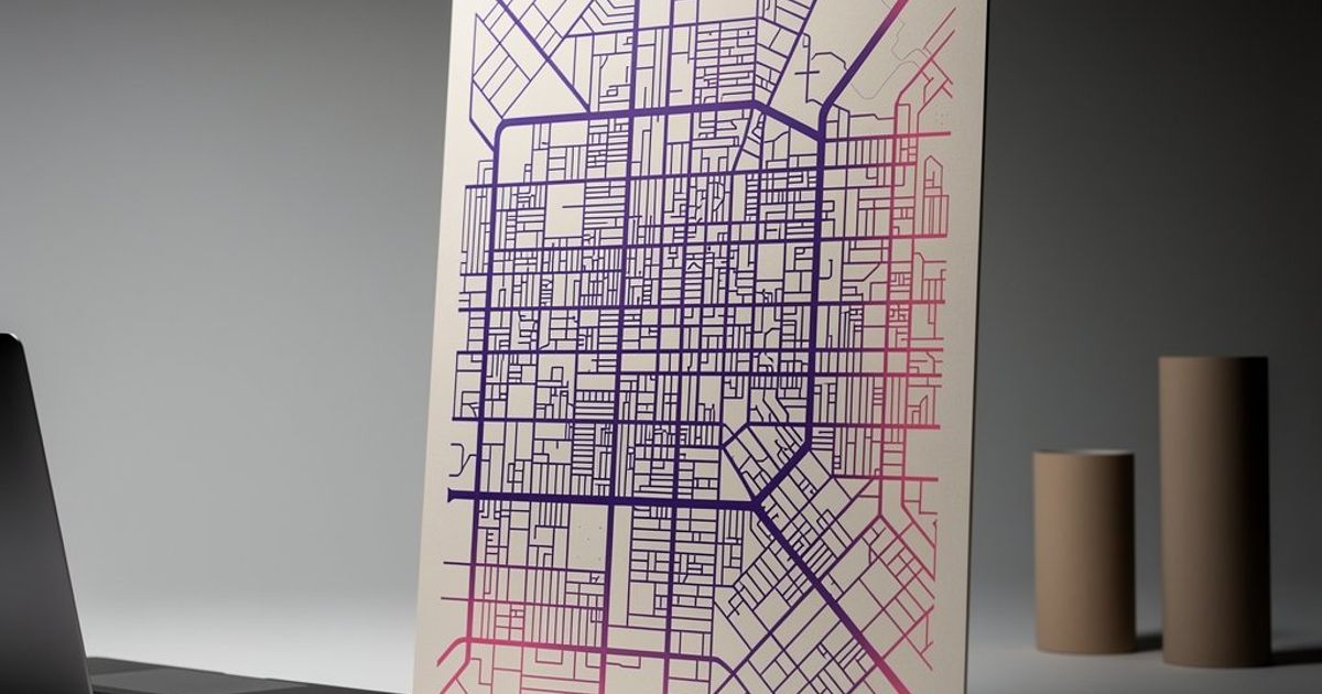 MapToPoster: Turning City Streets into Minimalist Art with Code | LavX ...