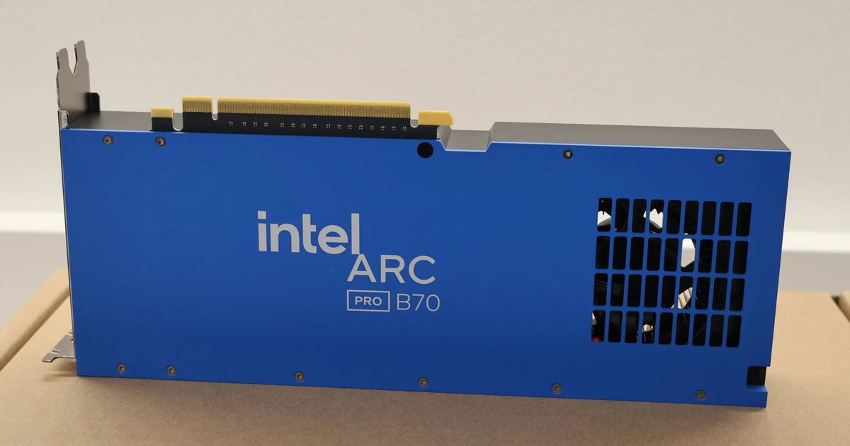 Intel Arc Pro B70 Linux Benchmarks: AI, Compute, and Graphics ...