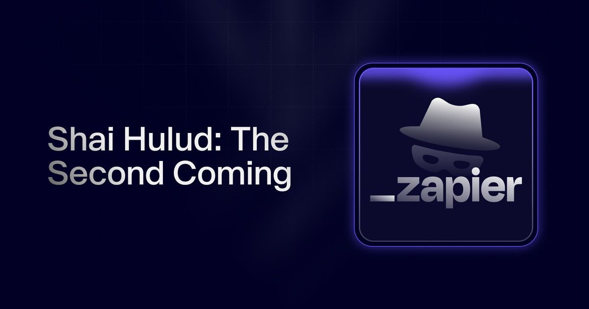 Shai‑Hulud Strikes Again: How a Self‑Replicating NPM Worm Compromised ...